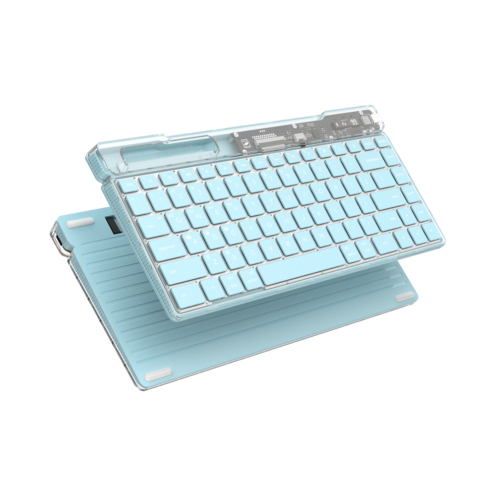 K336 Wireless Transparent Scissor Keyboard-KYSONA